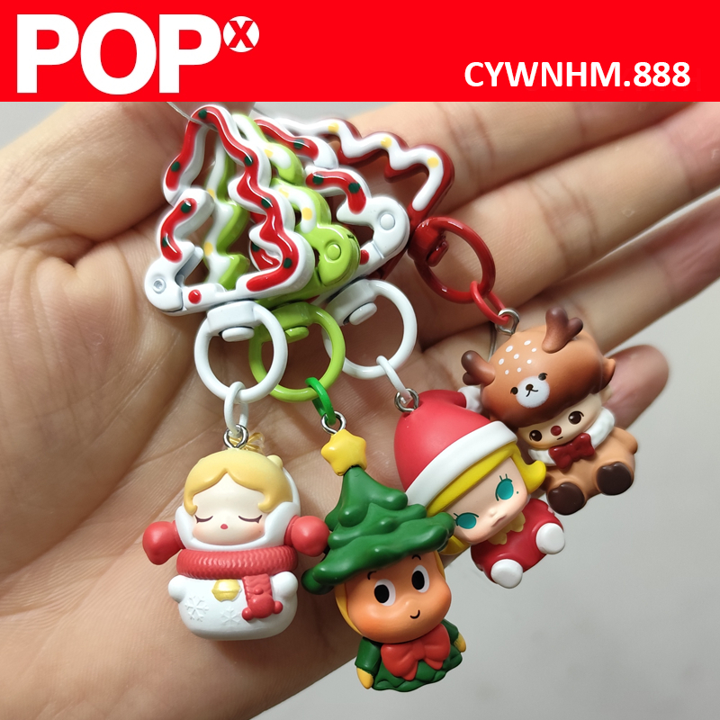 Popmart Mobile Phone Charm Key Ring Genuine pop bean Gift | Shopee ...