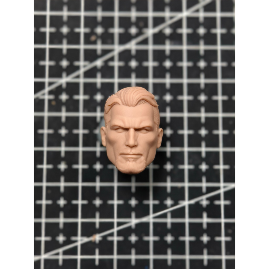 Unpainted 1/12 Scale Iron Man Tony Stark Comic Version Head Carved ...