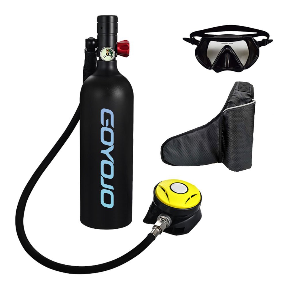 Goyojo Scuba Diving Oxygen Tank 1L Cylinder Underwater Breather for ...