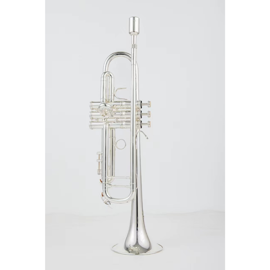 Bb Trumpet TR-305S Sliver Plated Professional Brass Instruments Musical ...