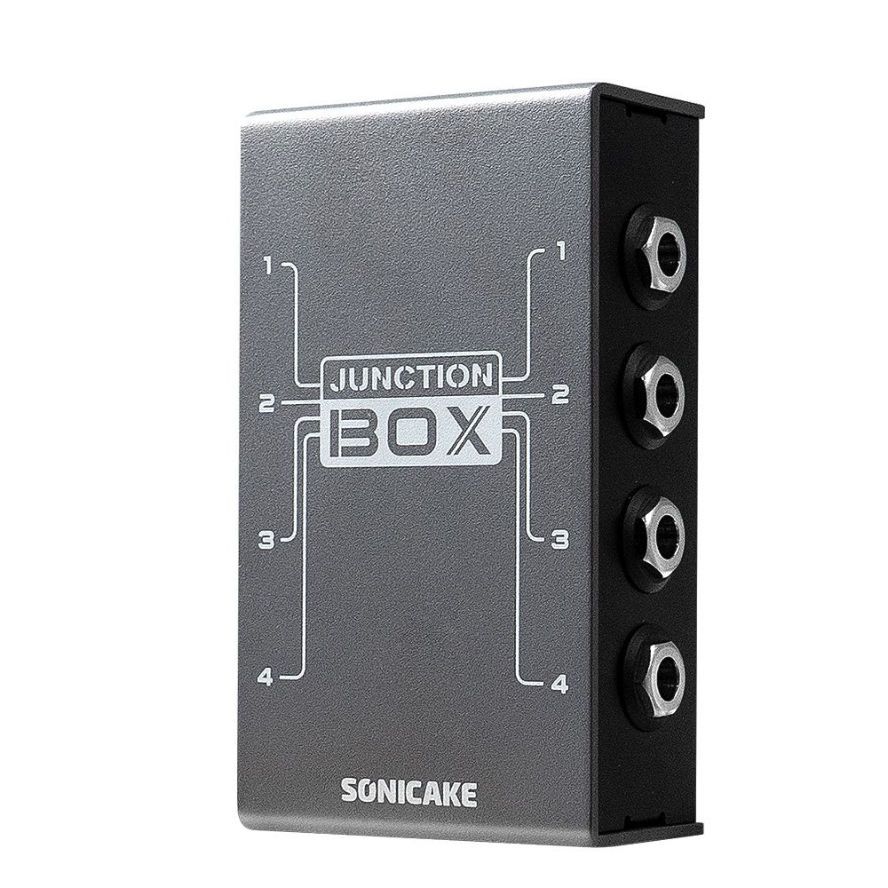 SONICAKE Junction Box TRS Stereo 4 channels Organization LINE Guitar ...