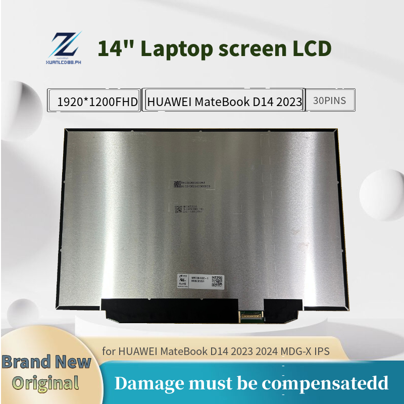 14"FOR Huawei Matebook D14 MDC/MDF-X MDF-16 LCD SCREEN FHD NE140WUM-N4C ...