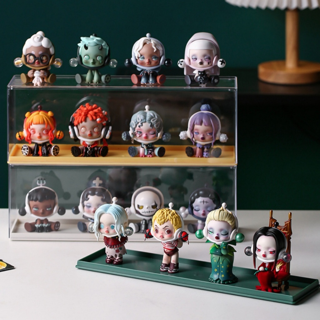 M/L Blind Box Display Case Figure Display Case Storage Box Acrylic ...
