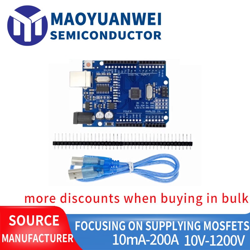 1pcs XTJduino UNO R3 Improved Version Development Board Learning Control Board ATmega328P ...