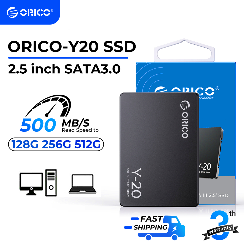 ORICO 2.5" SATA3.0 SSD 120G 128GB 240GB 256GB Solid State Hard Drive ...