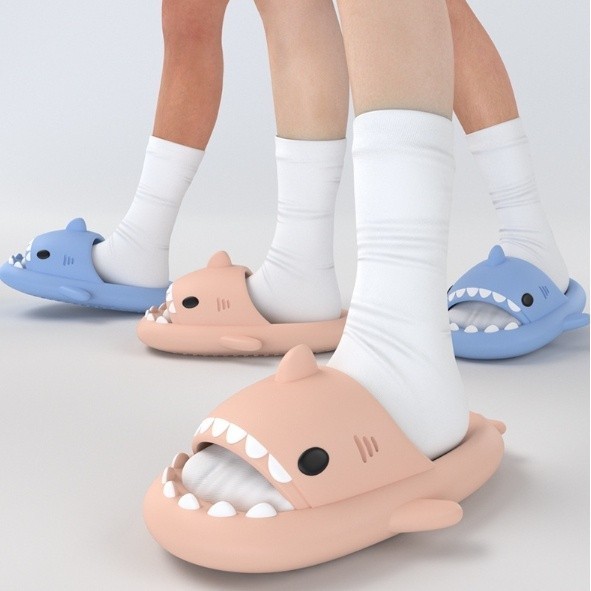 Platform Shark Slippers Indoor Slippers Cute Ladies Slippers Cute ...