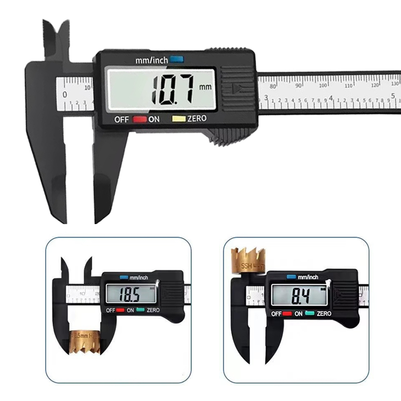 150mm Electronic Digital Vernier Caliper LCD Digital Electronic Vernier ...