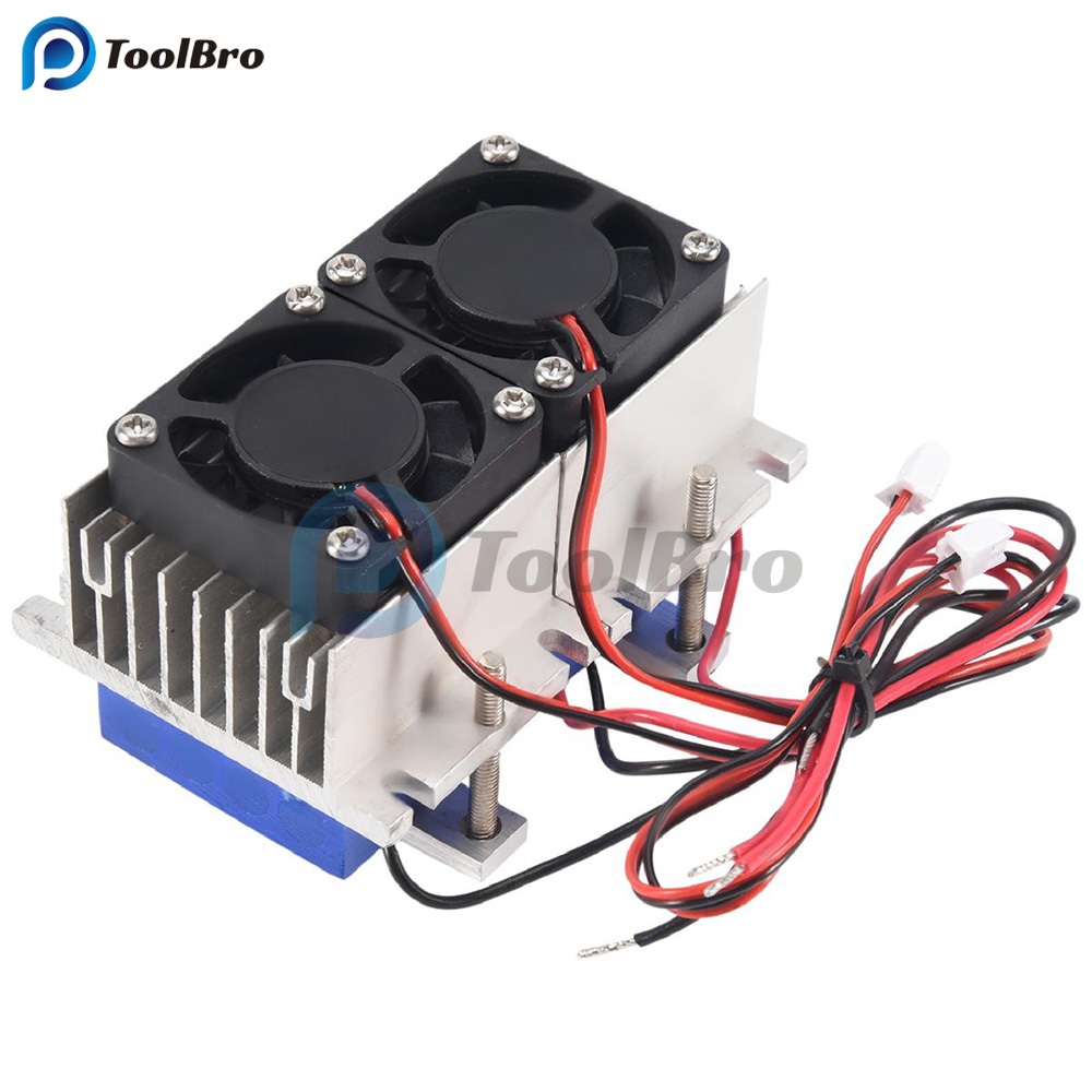 144W Thermoelectric Peltier Refrigeration Cooler 12V Semiconductor Air ...