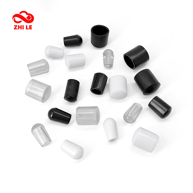 2.5mm-19mm High Quality Rubber End Cap Protective pole Cover round ...