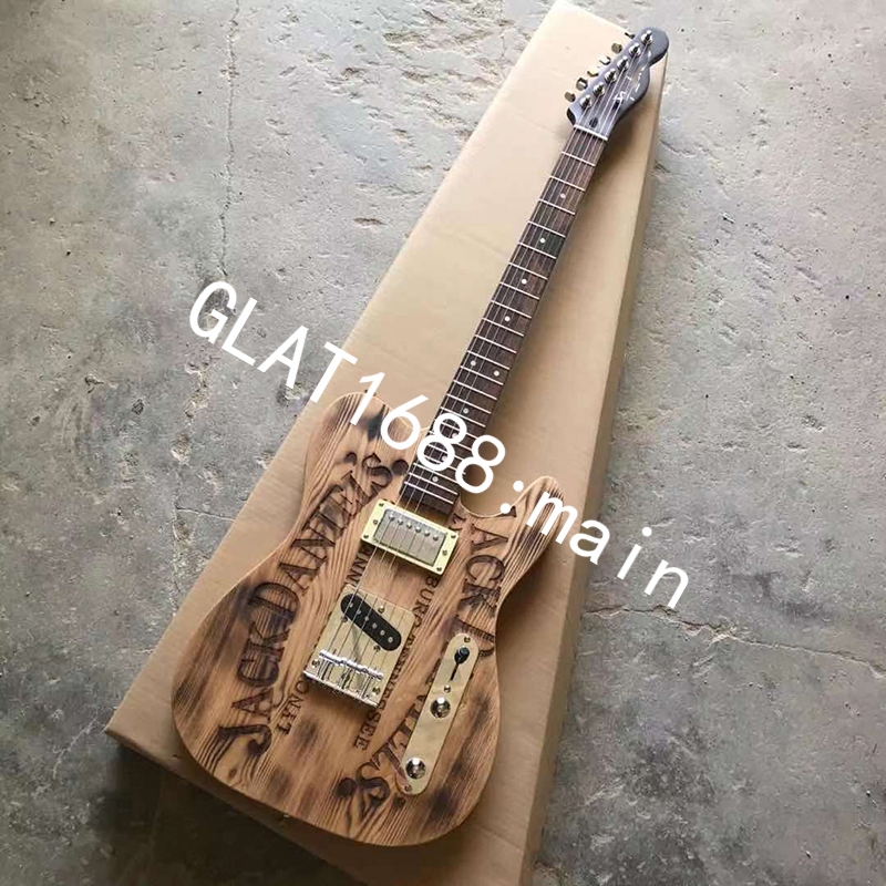 Fender Telecaster Guitar, Water Melody Willow Wood Qin Body, Grilled ...
