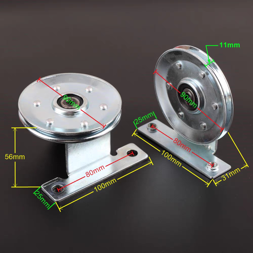 90mm Elevator Door Rope Wheel Steel Wire Rope Roller | Shopee Philippines