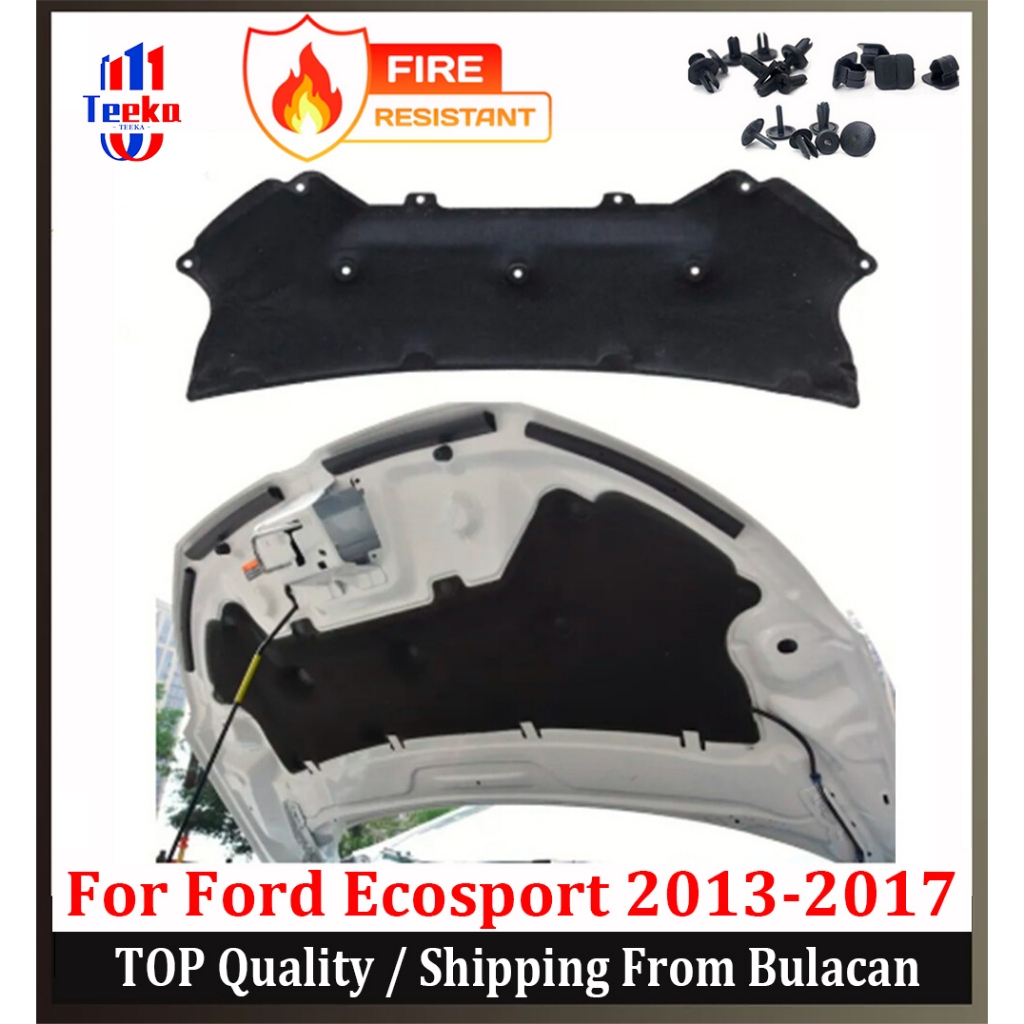 For Ford Ecosport 2013-2017 Car Heat Sound Insulation Cotton Front Hood ...