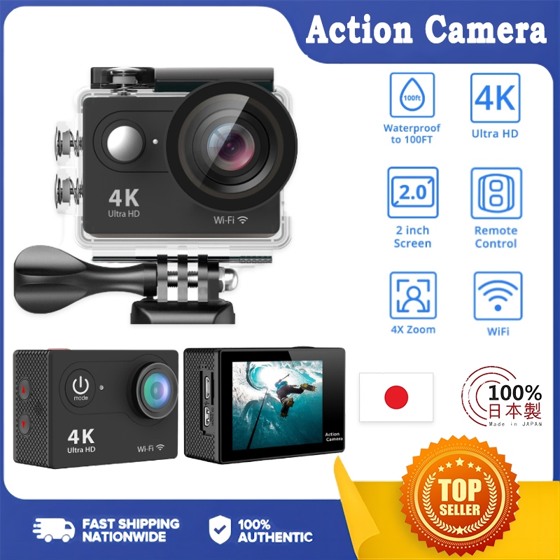 Best AIR HD 4k wireless WIFI outdoor underwater riding anti-shake waterproof sports camera ...