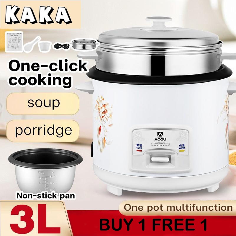 Rice cooker Mini Rice Cooker 3L/2L/1.5L Smart Aluminum Alloy Large ...