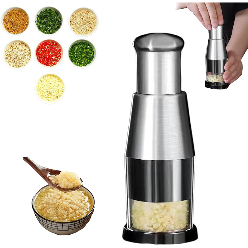 Gourmet Slice Deluxe Cutter Garlic Manual Pressed Chopper Gourmetslice ...