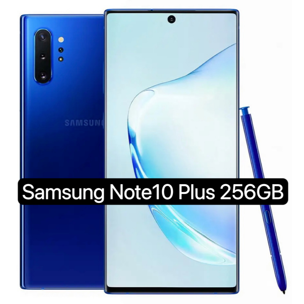 SAMSUNG Galaxy Note 10 Plus (256GB, 12GB) 6.8" QHD+ AMOLED Snapdragon 855 Smartphone 4300mAh ...