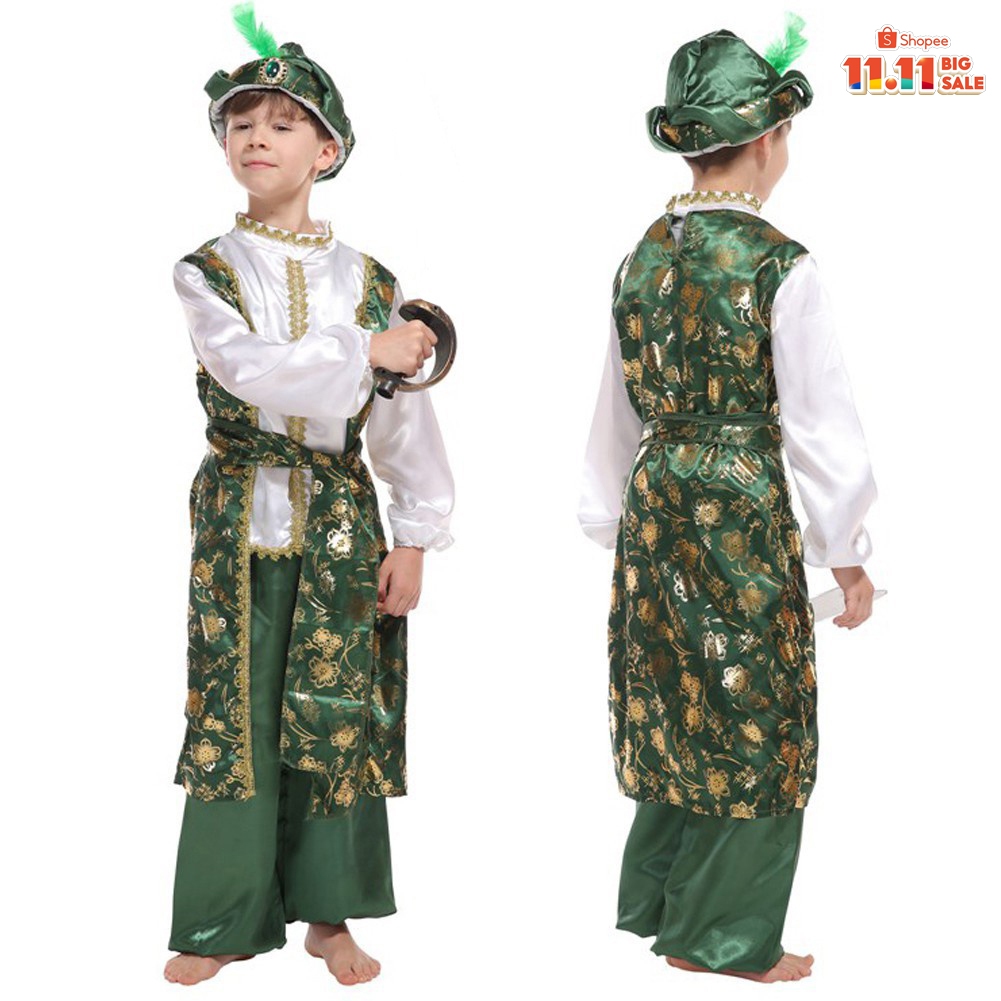 Lolanta Boys Arabian Prince Costume Exotic Halloween Cosplay Outfit ...