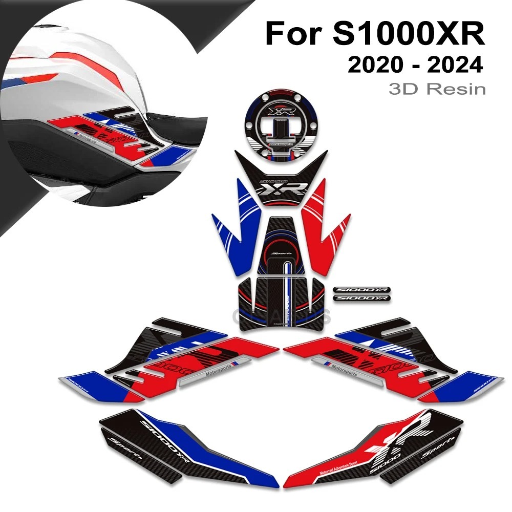 Motorcycle Sticker For BMW S1000XR S1000 XR M1000 M1000XR Fuel Tank Pad ...