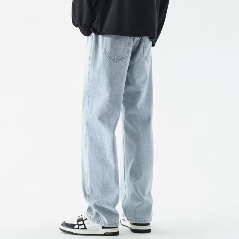 Echo Gents Jeans For Men Baggy Jeans Loose Pants Blue/Black Denim ...