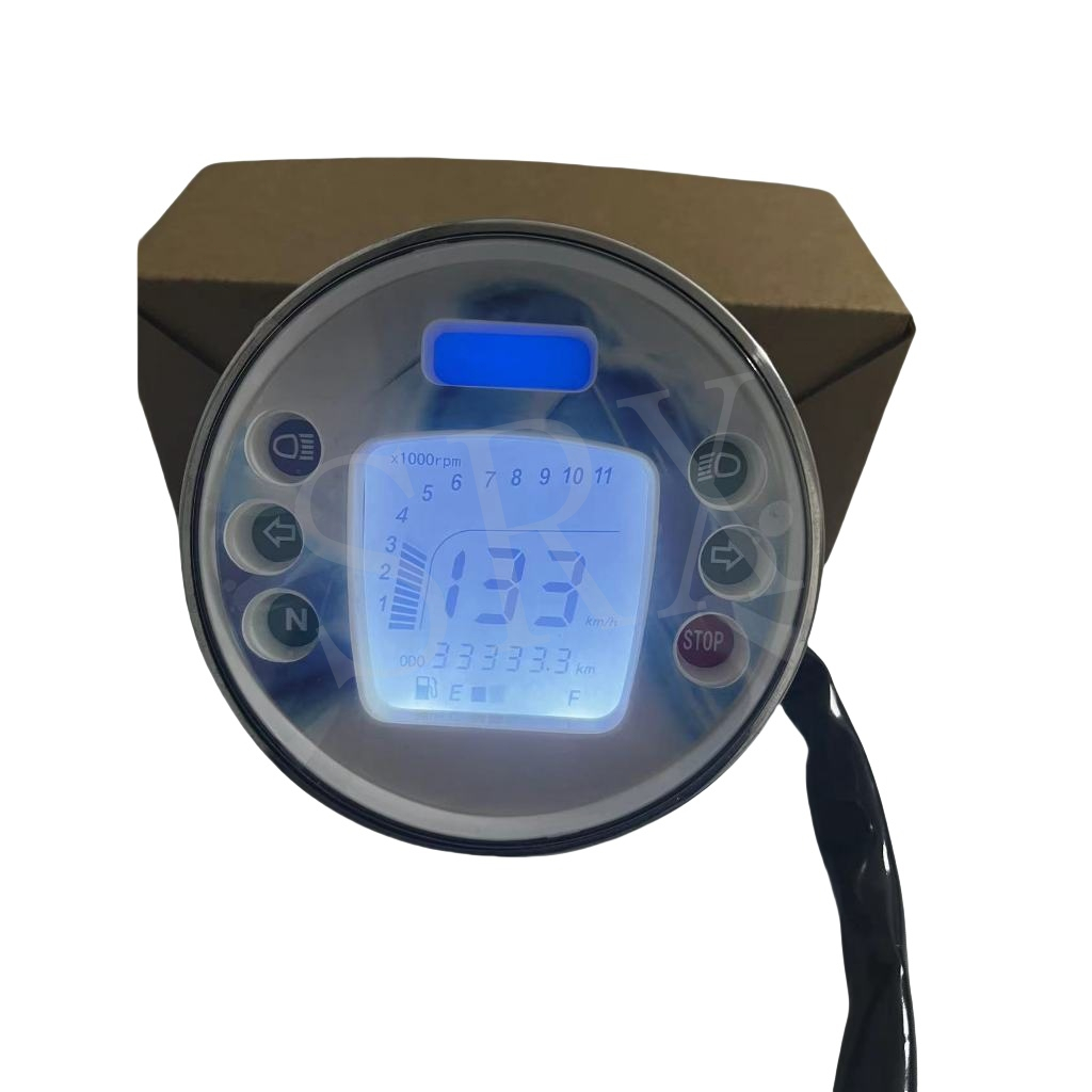 Digital Round Speedometer Assembly For Vespa PX80-200 PE Lusso ECs PX ...