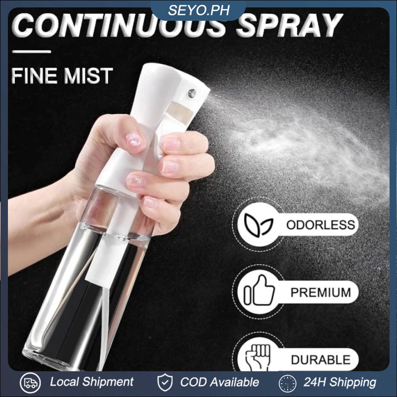 300/500ML High Pressure Spray Bottles Refillable Mist Watering Can ...