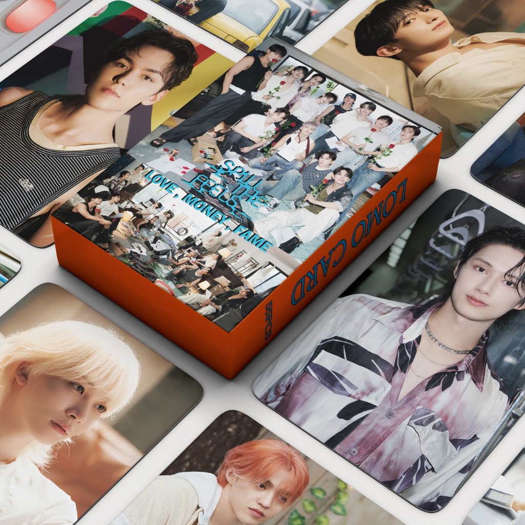 Seventeen Album LOVE MONEY FAME Photocard SEVENTEEN SPILL THE FEELS & 17 IS RIGHT HERE Lomo Card ...