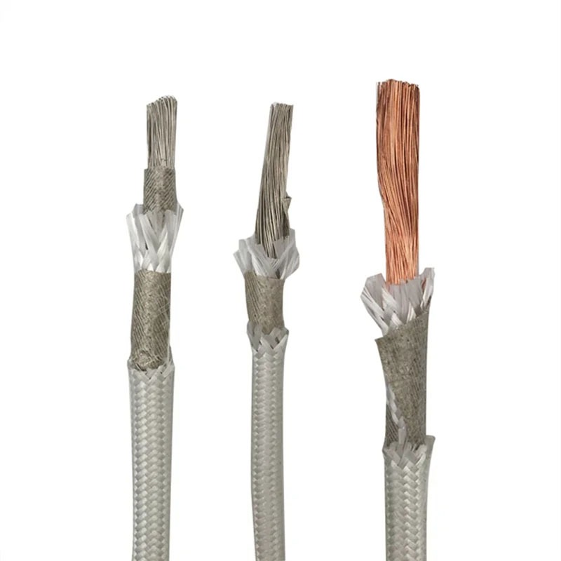 500 ℃ 600℃ 1000℃ Mica High Temperature Wire Pure Copper/Nickel Single ...