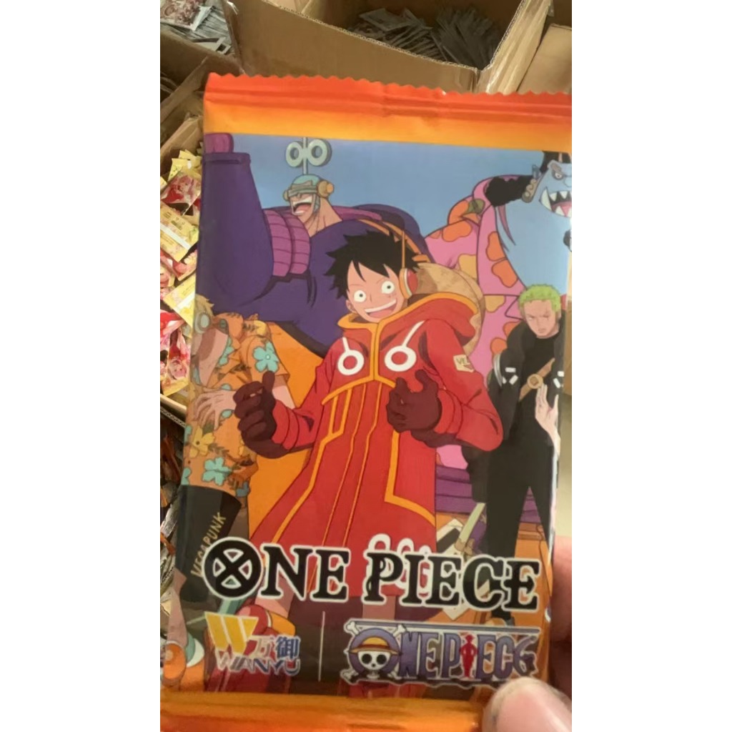 One Piece Anime Card Random 50 Packs of Cards | Shopee Philippines