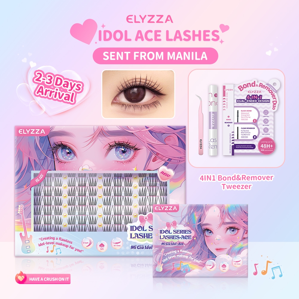 Elyzza Idol Ace DIY Eyelash Extension 2-3 Days Arrival 10-12mm C+ Curl ...