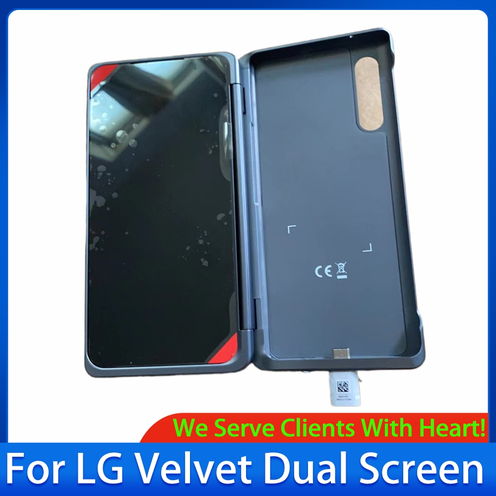 For LG Velvet LCD Dual Screen Secondary screen magnetic adapter For LG ...