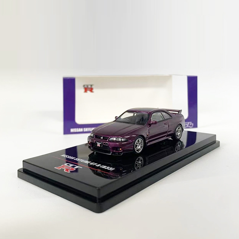 INNO 1:64 Model Car Nissan Skyline GTR (R33) Alloy Die-cast Vehicle ...