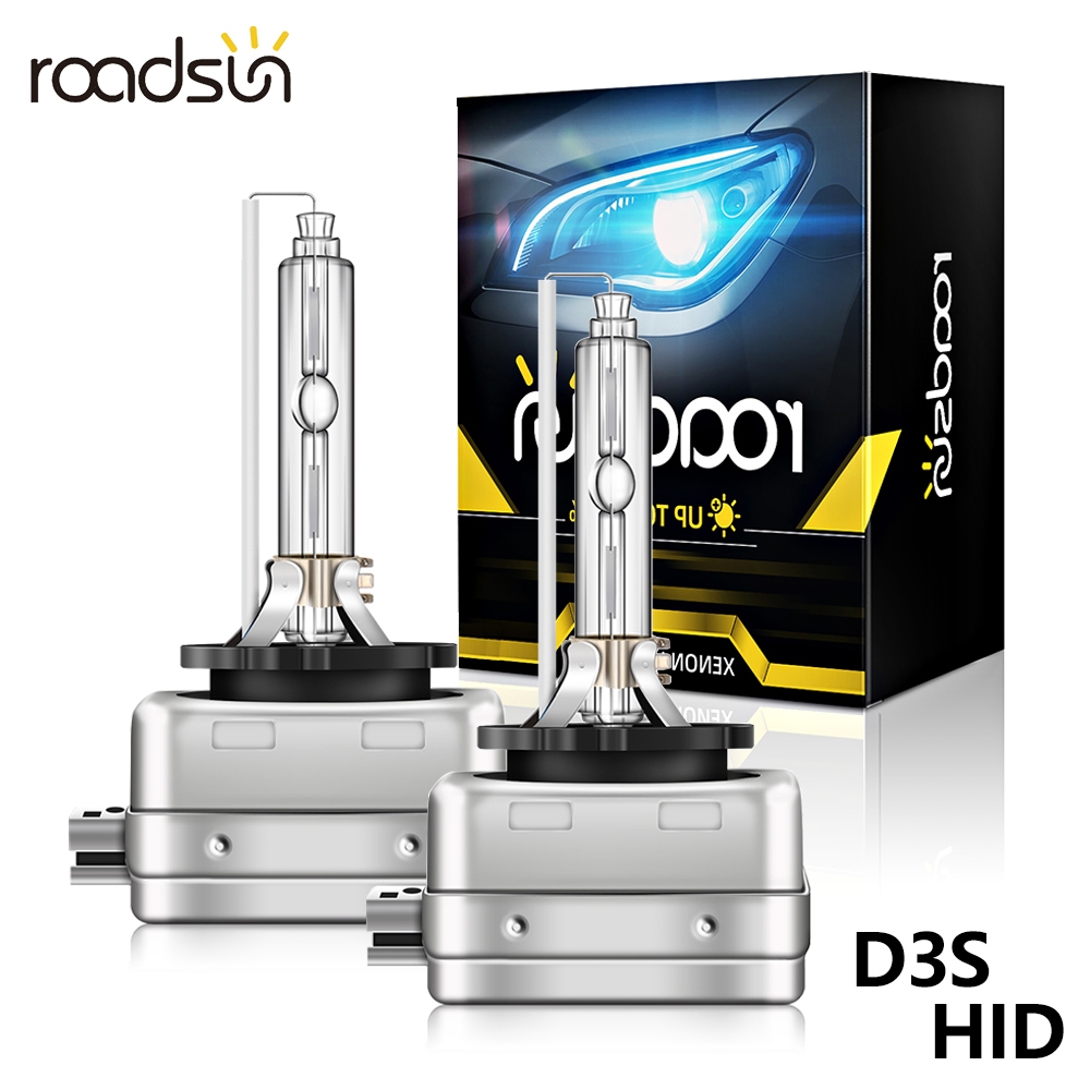 Roadsun 2Pcs D3S Xenon HID Car Headlight Bulbs 35W 12V 3000K 4300K 5000K 6000K 8000K 10000K ...
