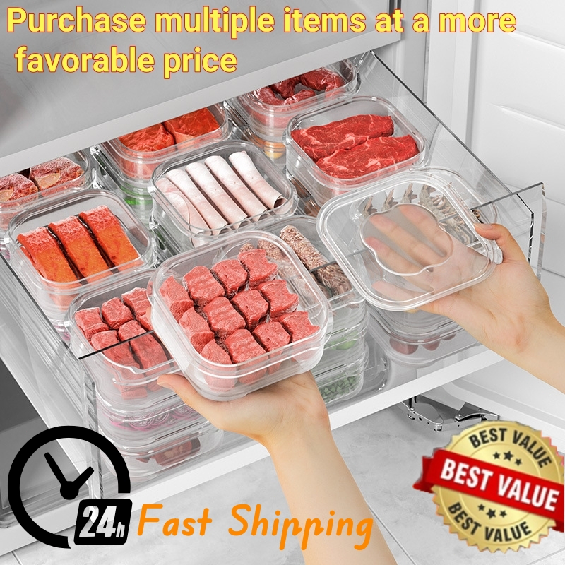 Kitchen Onion Ginger Container / Freezer Food Fresh-keeping Box ...