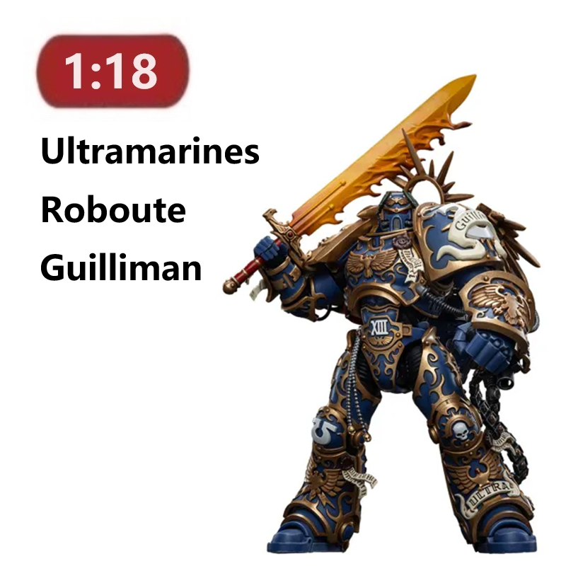 1/18 Ultramarines Warhammer 40K Action Figure JOYTOY Soldier Character ...