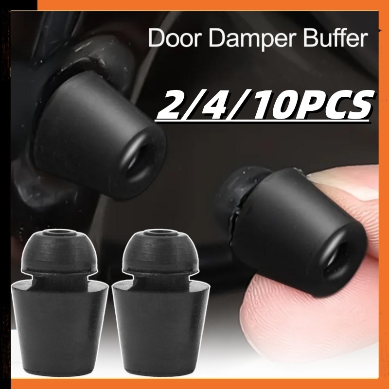 10PCS/Set Car Door Dampers Bumper Shock Absorbing Rubber Pad Universal ...