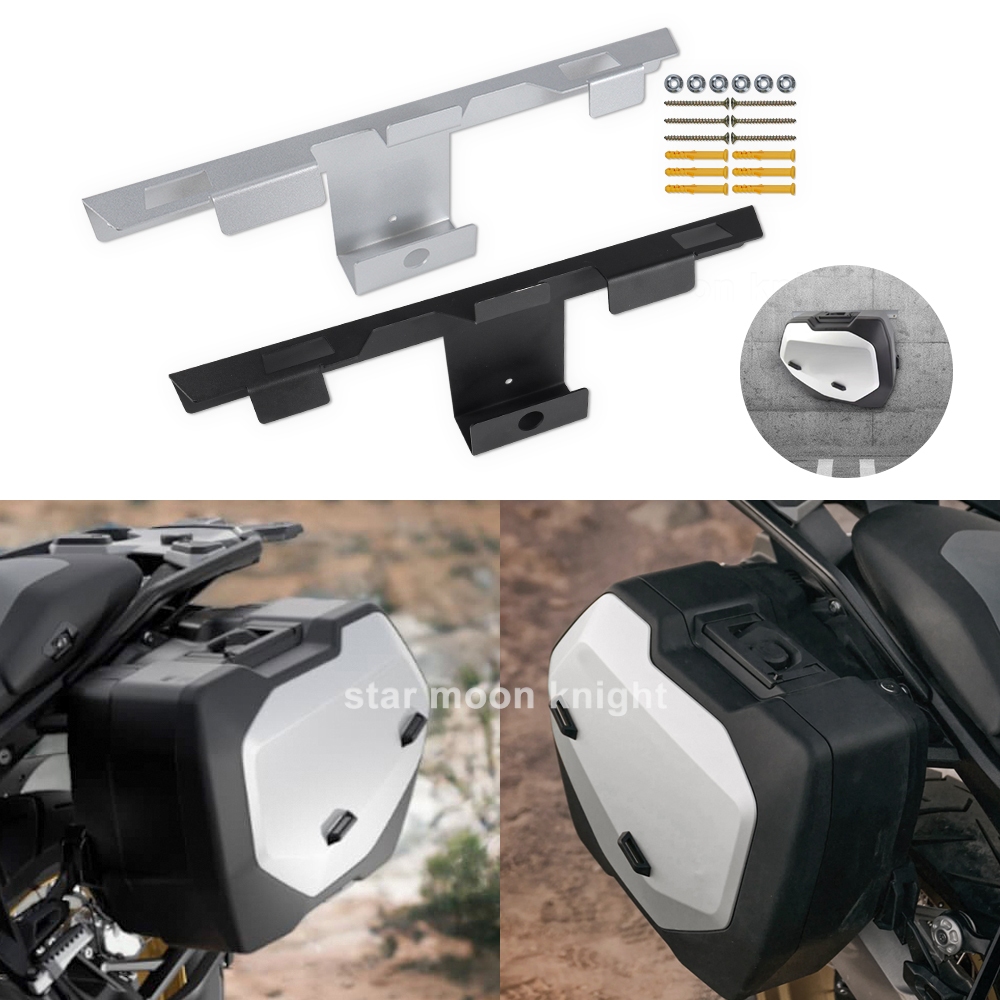 Motorcycle Side Suitcase Wall Bracket Luggage Case Wall Mount For BMW ...