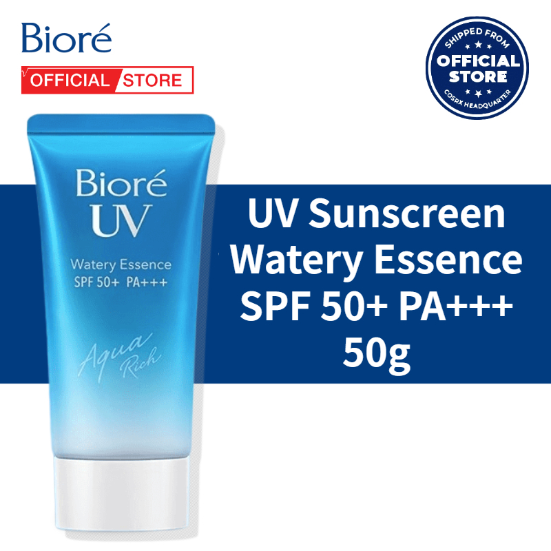 BIORE UV Aqua Rich Aqua Essence Water and Sweat Resistant Sunscreen ...