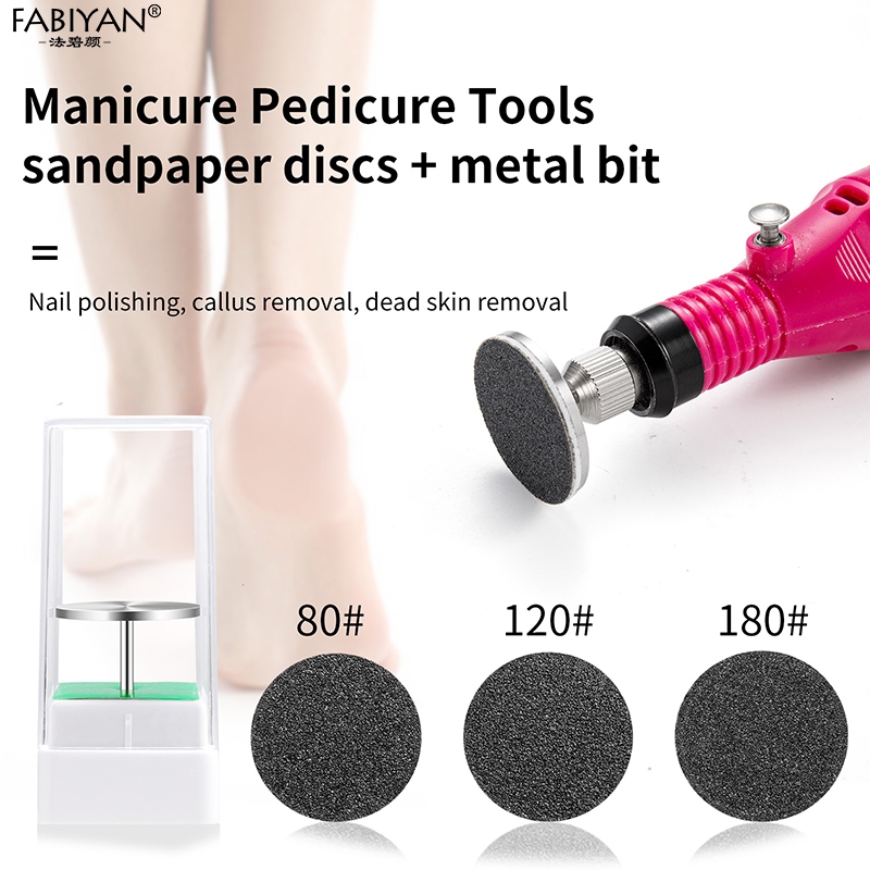 Replacement Sandpaper Discs Pad Electric Foot Dead Skin Grinder Head ...