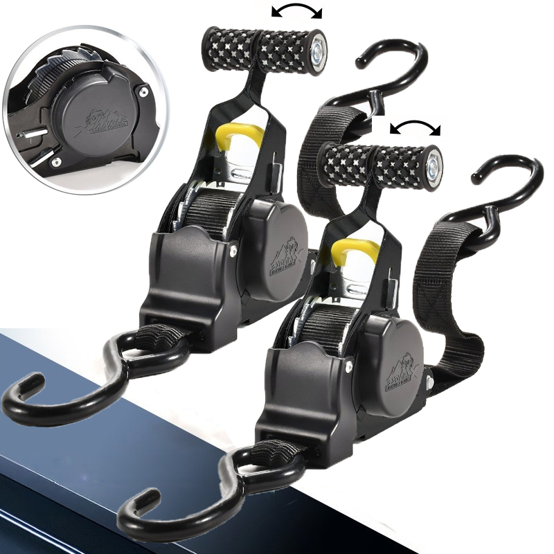 Auto Straps For Cargo Tape Retractable Auto Ratchet Strap Automatic ...