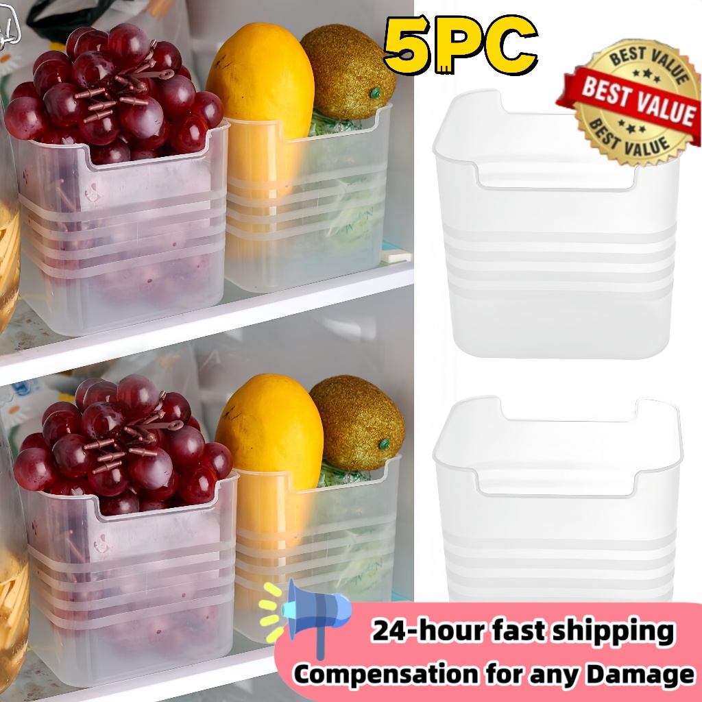Clear Vegetable Fruit snacks Egg Frozen Refrigerator Fridge Side Door ...