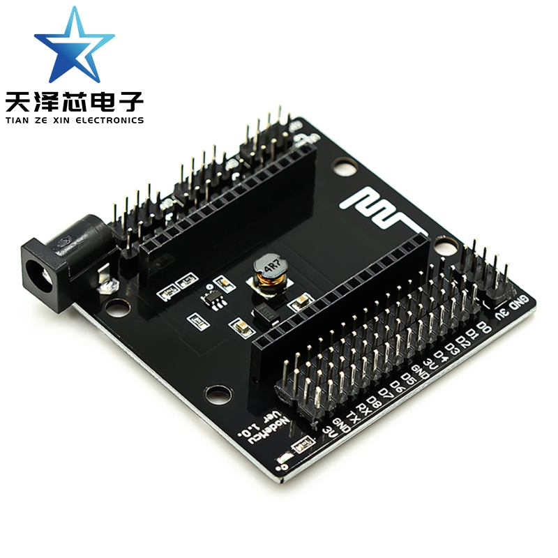 NodeMcu baseboard NodeMcu Lua WIFI development board ESP8266 wireless serial port expansion ...