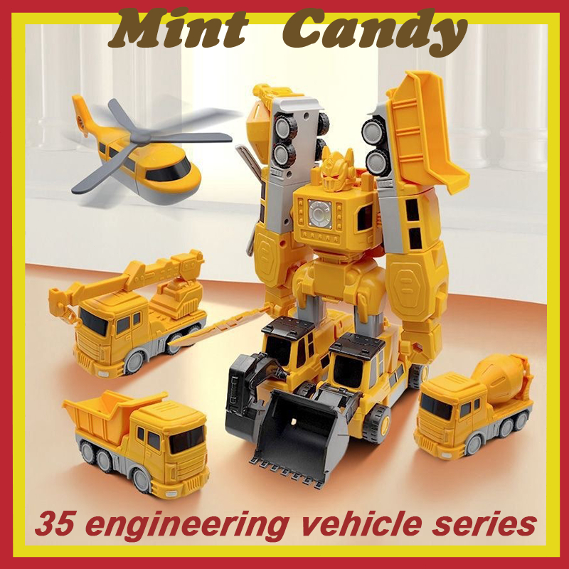 Children's magnetic toys Building block assembly versatile engineering ...