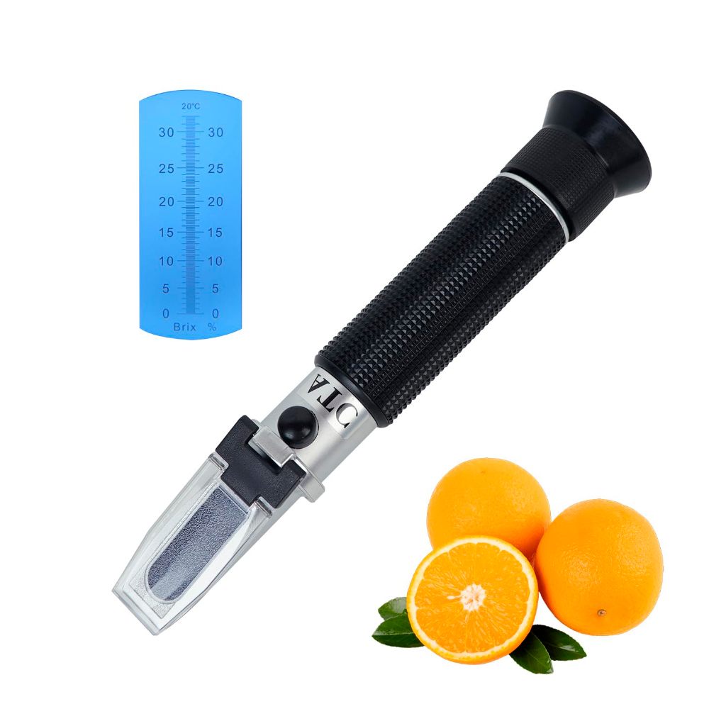 0-32% Brix Meter Refractometer with ATC, brix Refractometer ...