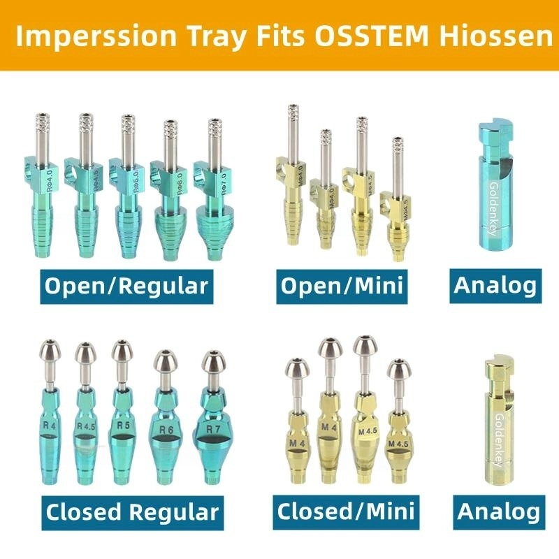 1pcs Osstem-Mini Dental Impression Transfer Impression, Coping Pick Up ...