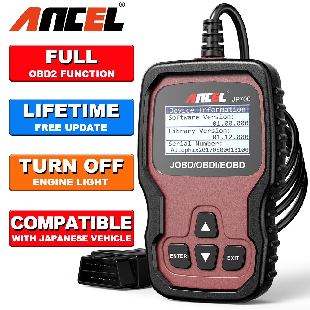 ANCEL JP700 Japan Automotive OBD2 Diagnostic Scanner Toyota Honda ...