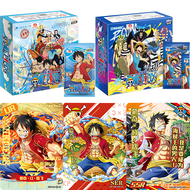 Single pack One Piece tcg rare SER/SSR/UR card luffy zoro Sanji Flash ...