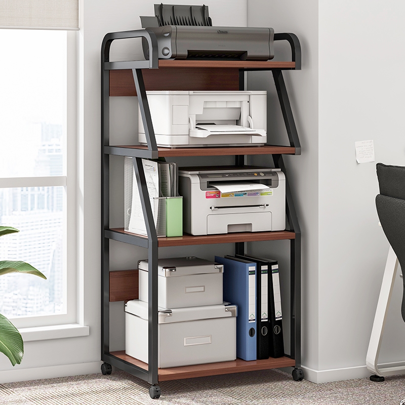 Office storage rack 3/4 layer printer bracket chassis office furniture ...