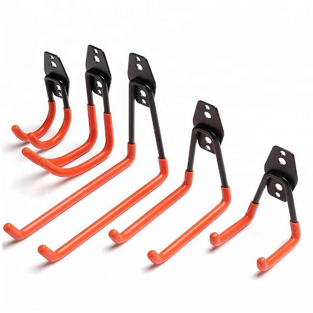 5 heavy-duty garage storage hooks, wall mounted practical hooks, cable ...