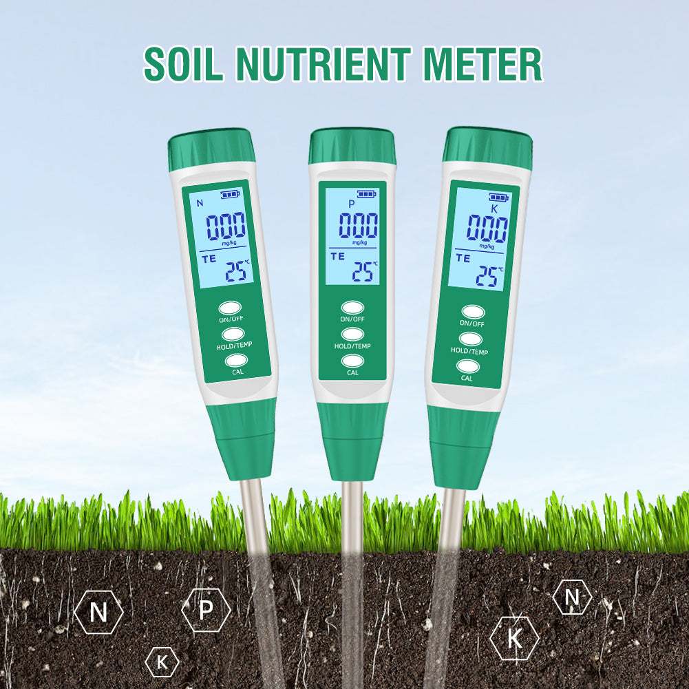 Digital NPK Soil Meter Quick-acting Nitrogen Phosphorus Potassium ...