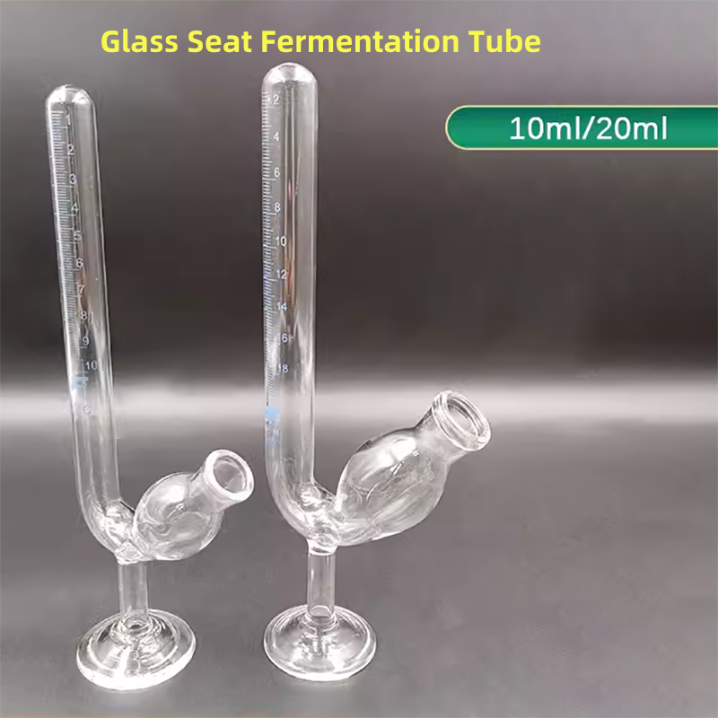 Glass seat fermentation tube with clear scale, acid resistance and high ...